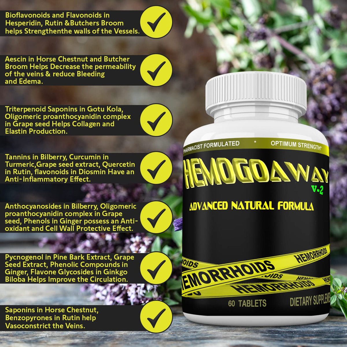 soothing herbal blend for discomfort