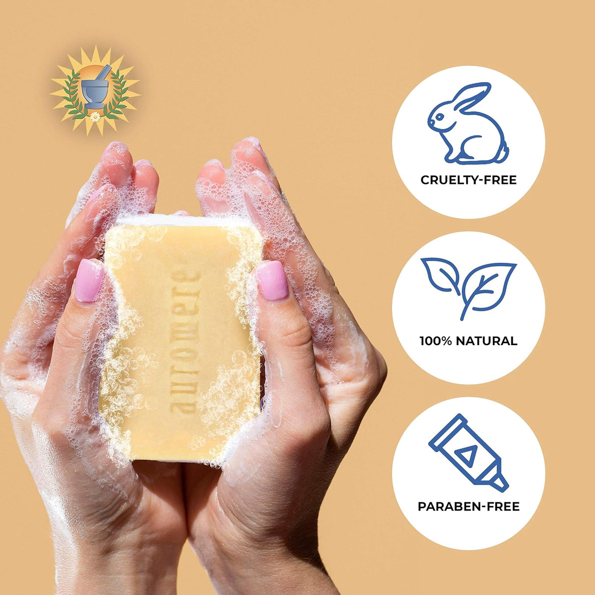 soothing herbal blend soap