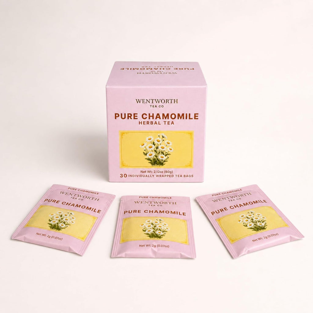 soothing herbal chamomile infusion