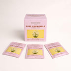 soothing herbal chamomile infusion