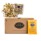 soothing herbal chamomile tea sachets
