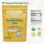 soothing herbal chamomile tea