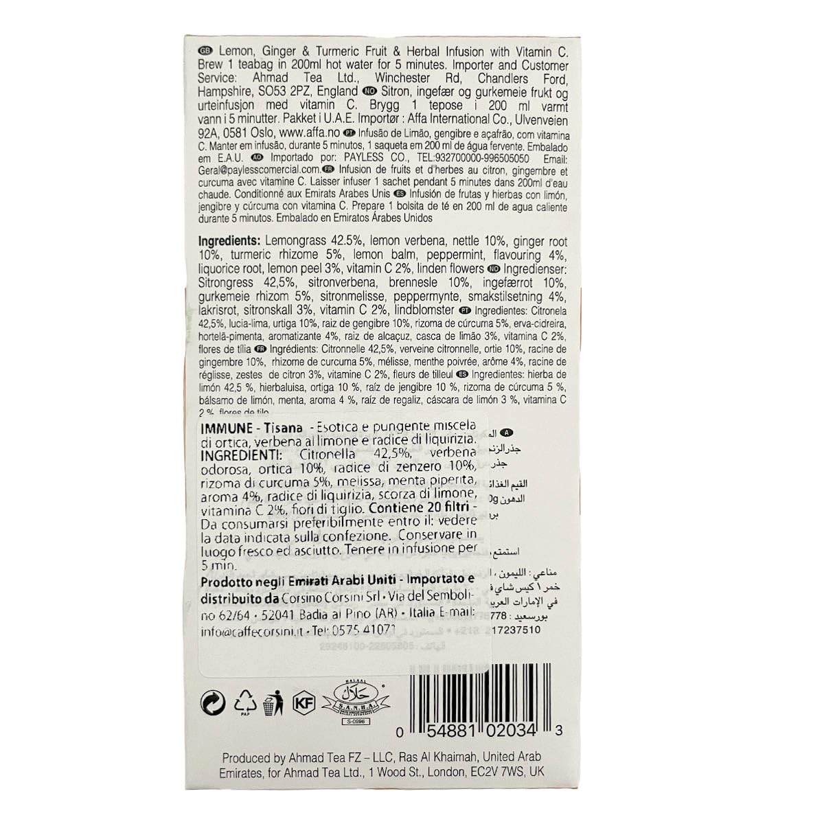 soothing herbal detox tea bags