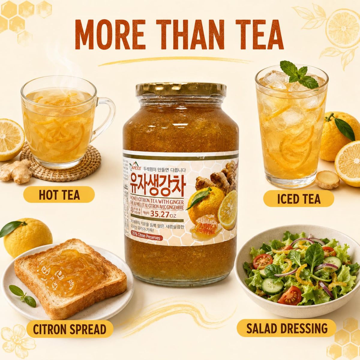 Soothing herbal detox tea option