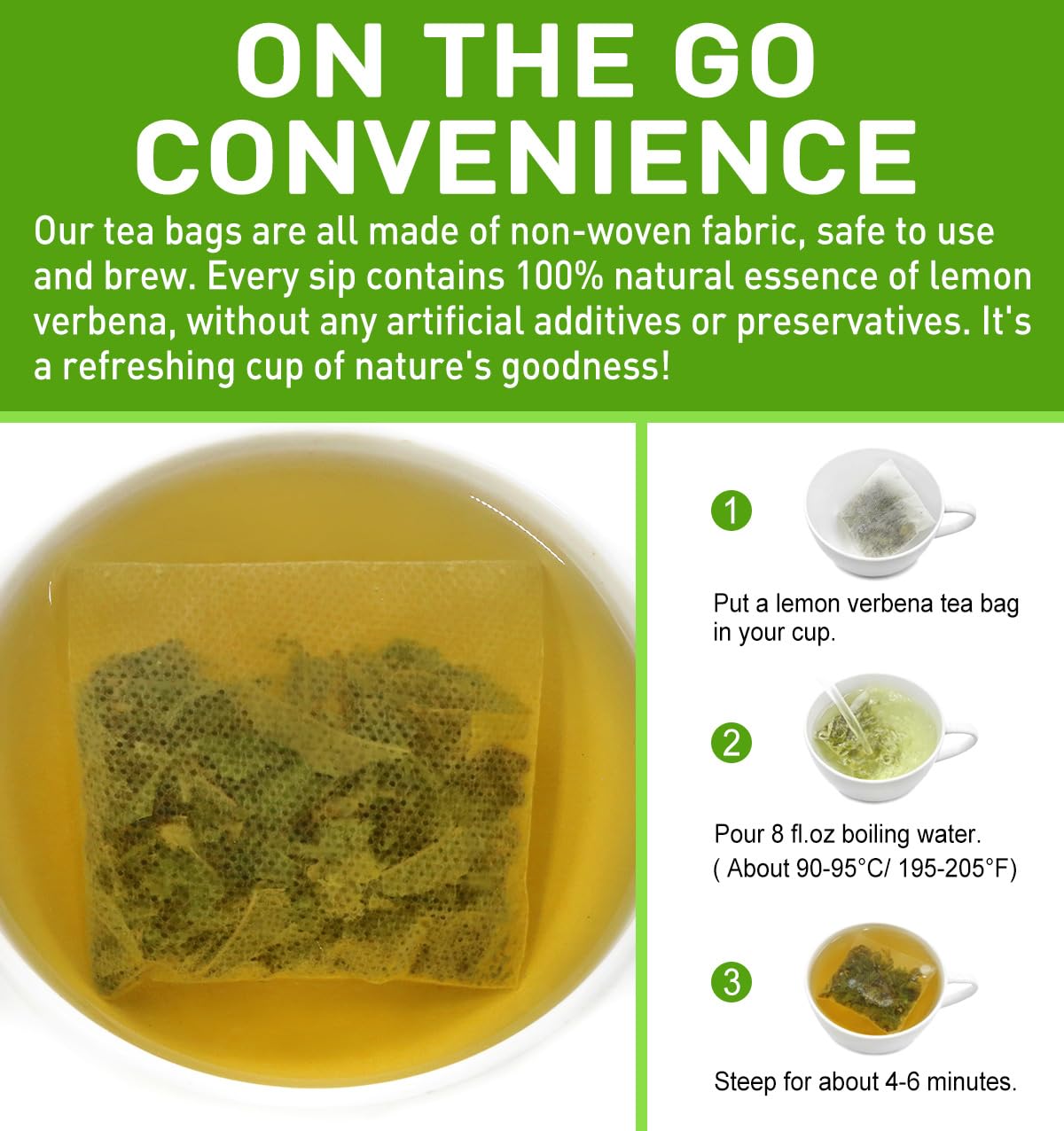 soothing herbal infusion bags