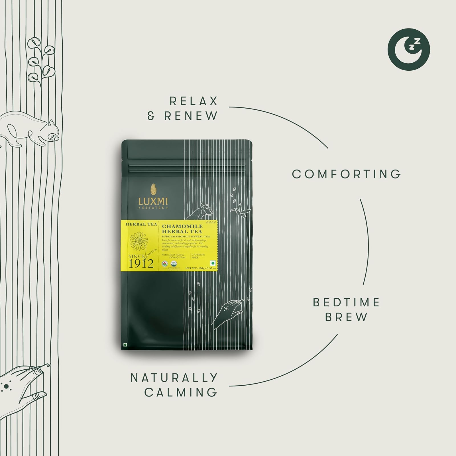 soothing herbal infusion chamomile tea
