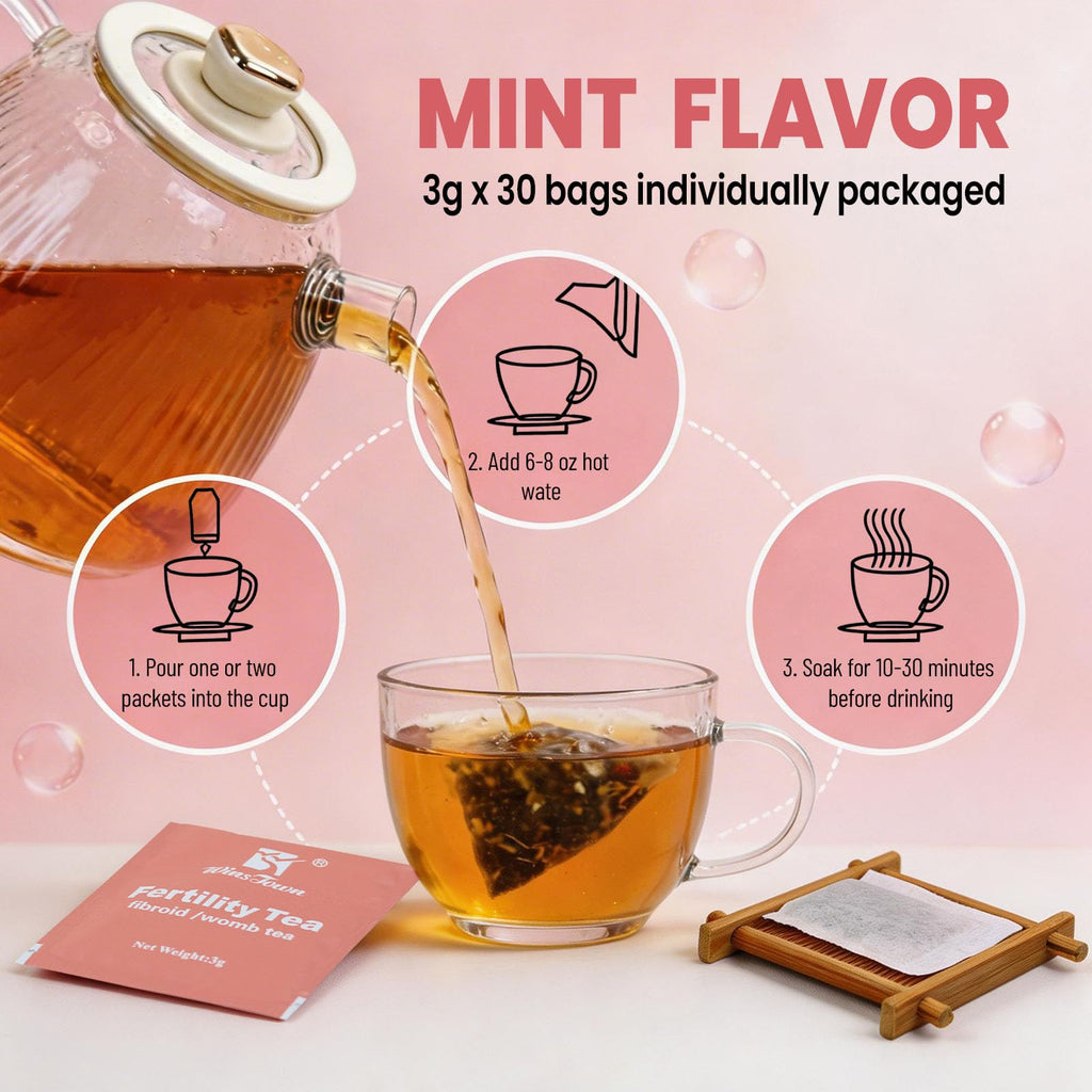 soothing herbal infusion for conception