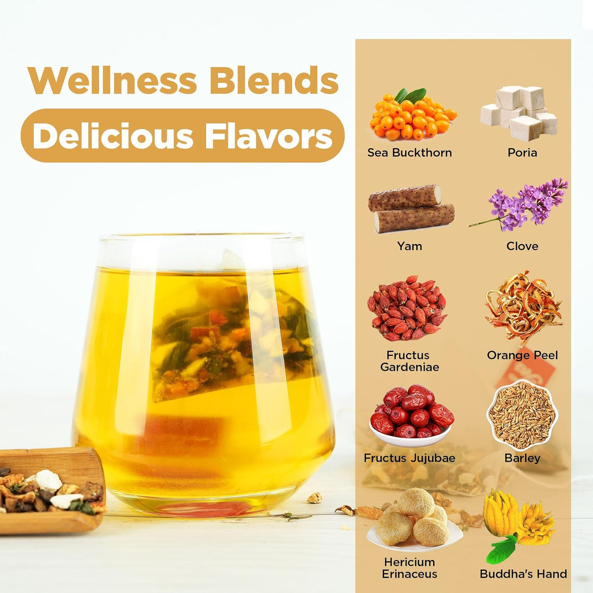 soothing herbal infusion for digestion