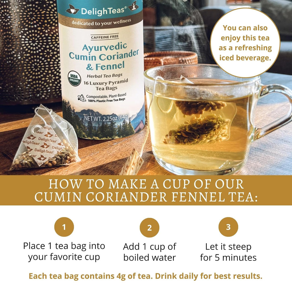 soothing herbal infusion for digestion