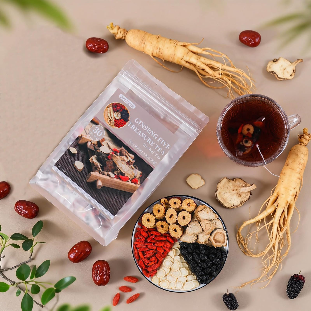 soothing herbal infusion for wellness