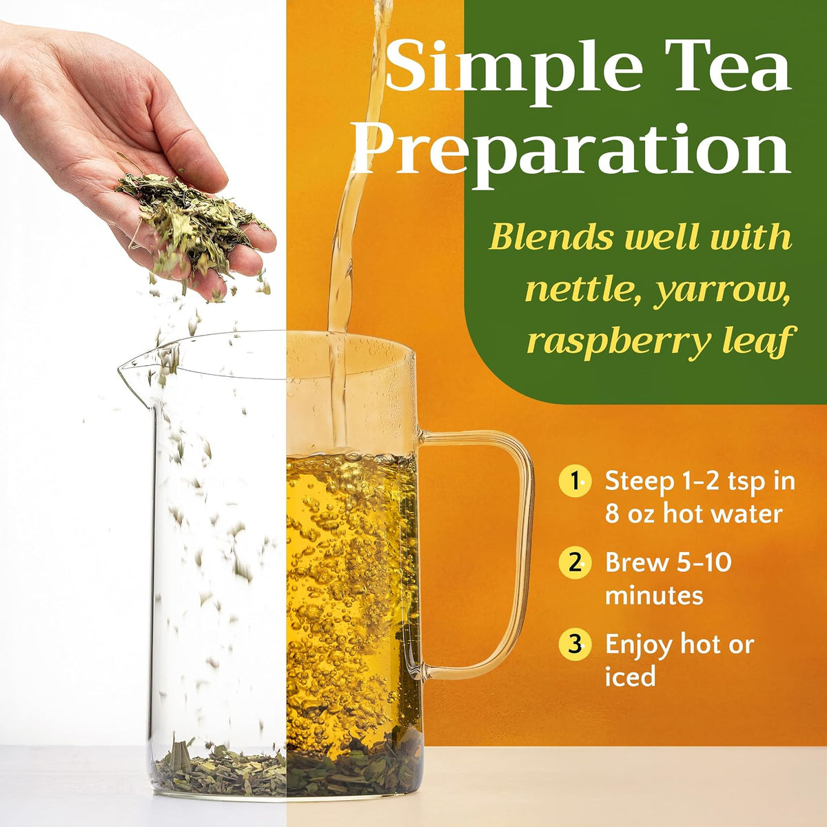 soothing herbal infusion plantain leaf
