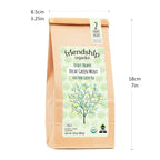 soothing herbal infusion with mint