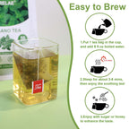 soothing herbal infusion with oregano