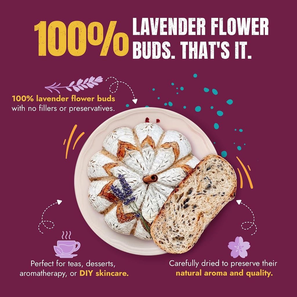 soothing herbal lavender infusion