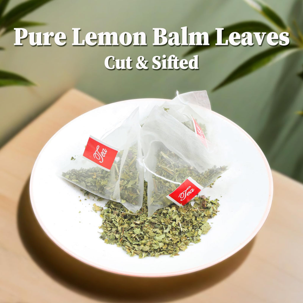 soothing herbal lemon balm tea
