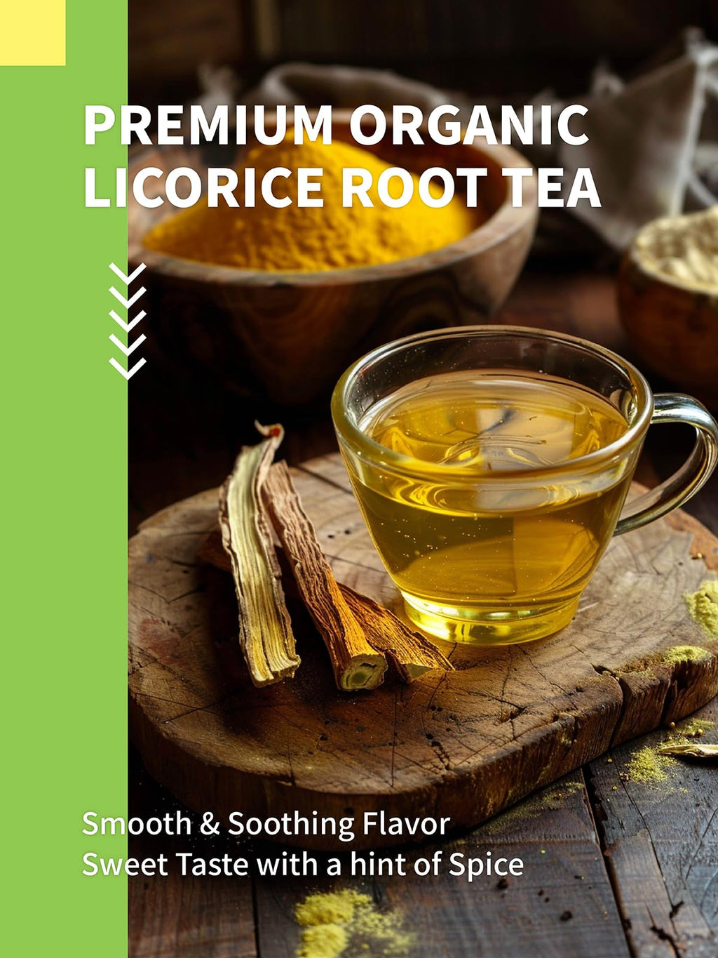 soothing herbal licorice root tea