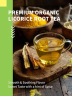 soothing herbal licorice root tea