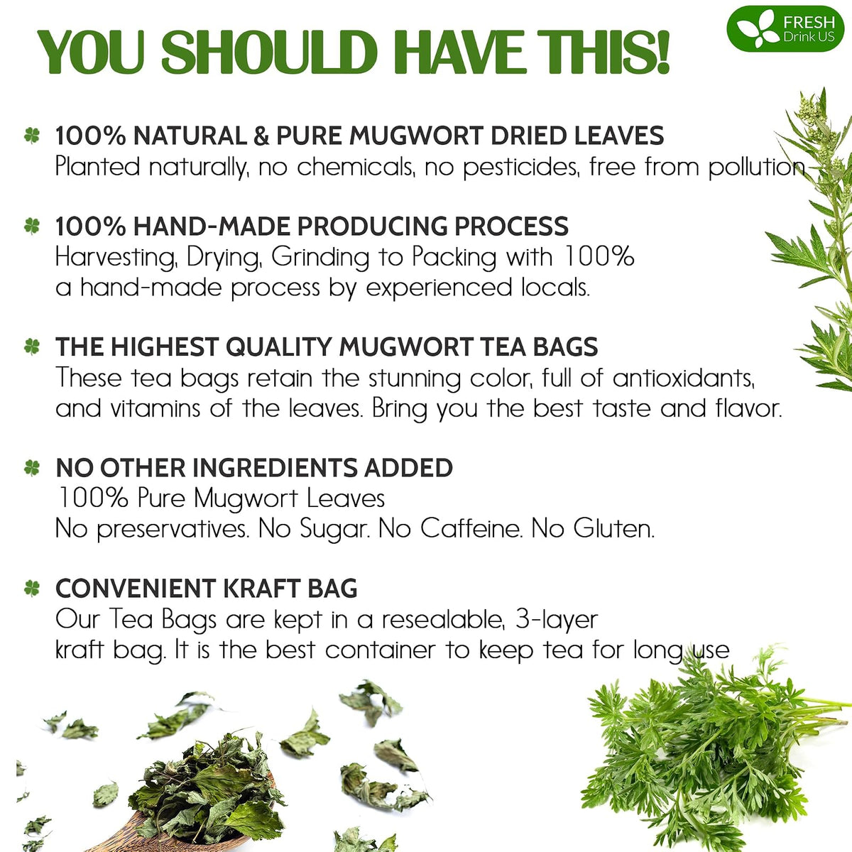 soothing herbal mugwort tea experience