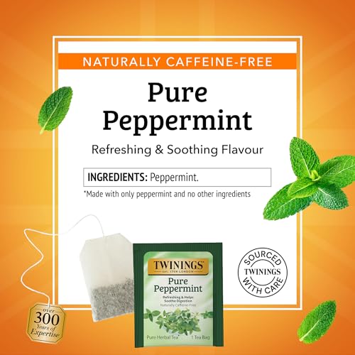 soothing herbal peppermint tea blend