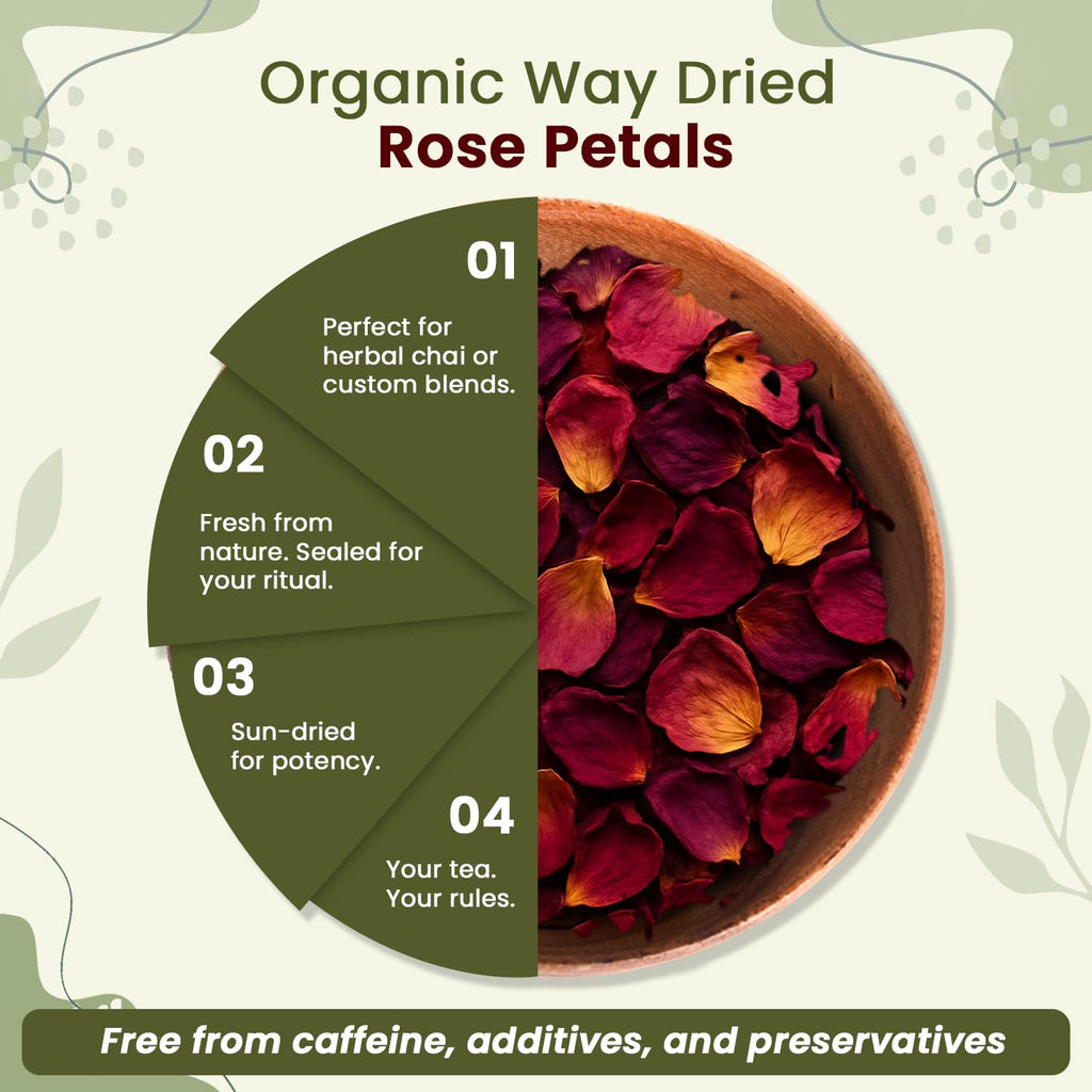 soothing herbal rose tea