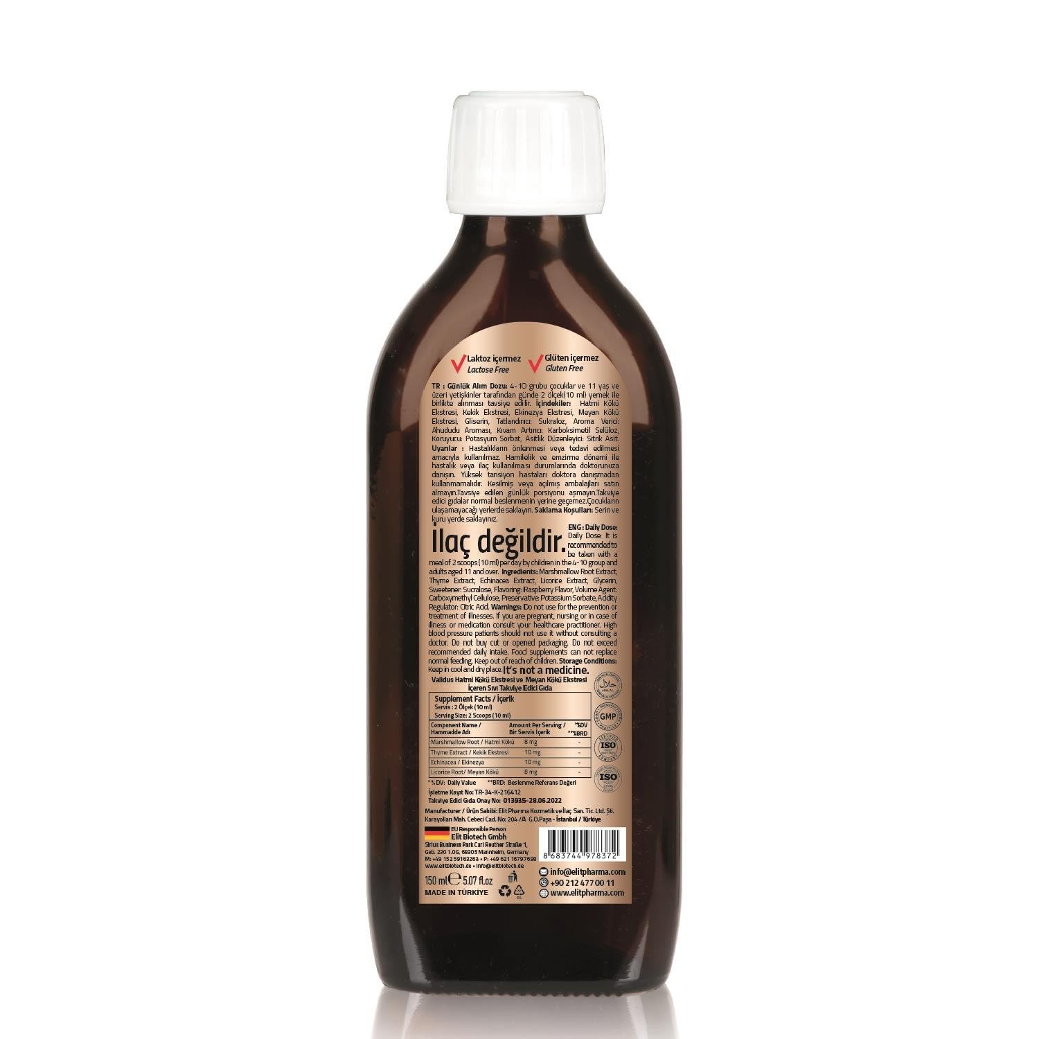 soothing herbal syrup for cough