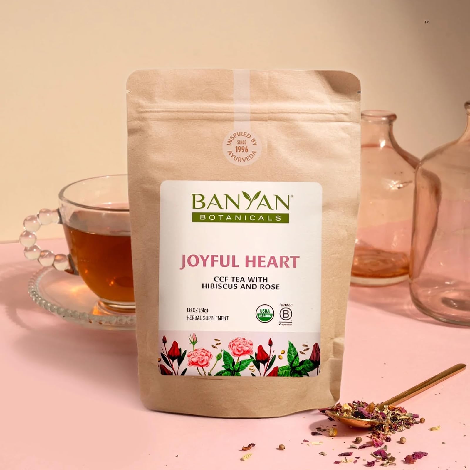 soothing herbal tea blend for wellness