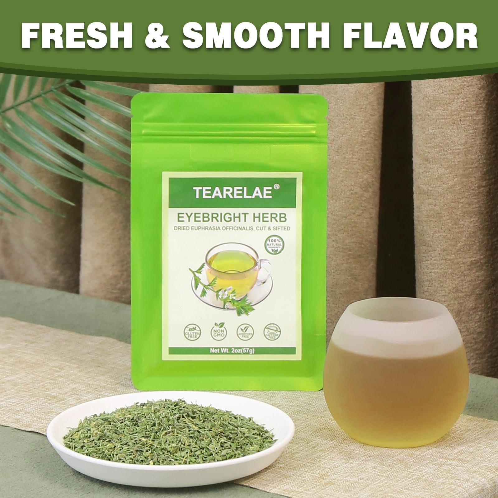 Soothing herbal tea for allergies