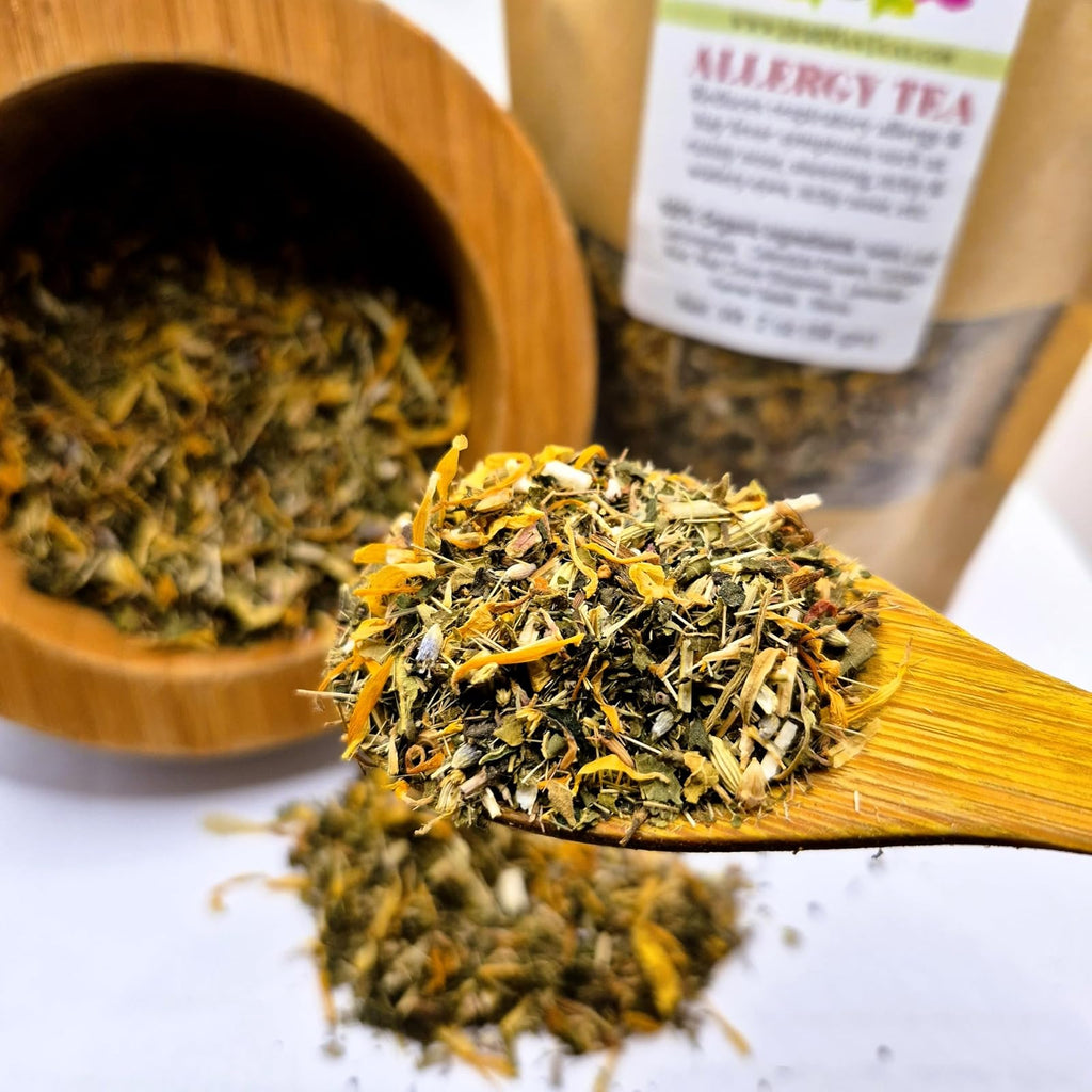 soothing herbal tea for allergy relief