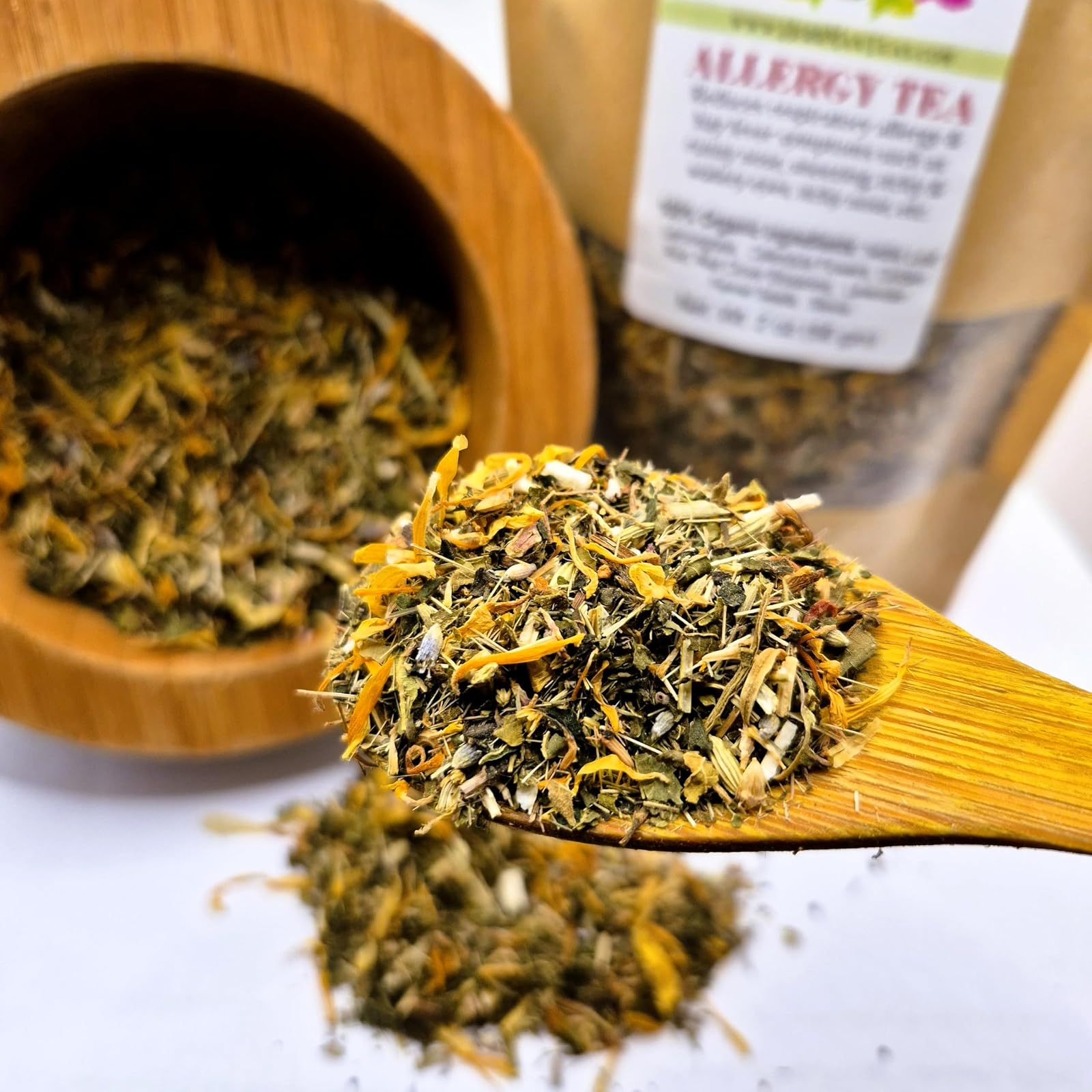 soothing herbal tea for allergy relief