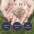 Soothing herbal tea for bedtime