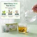 soothing herbal tea for better sleep