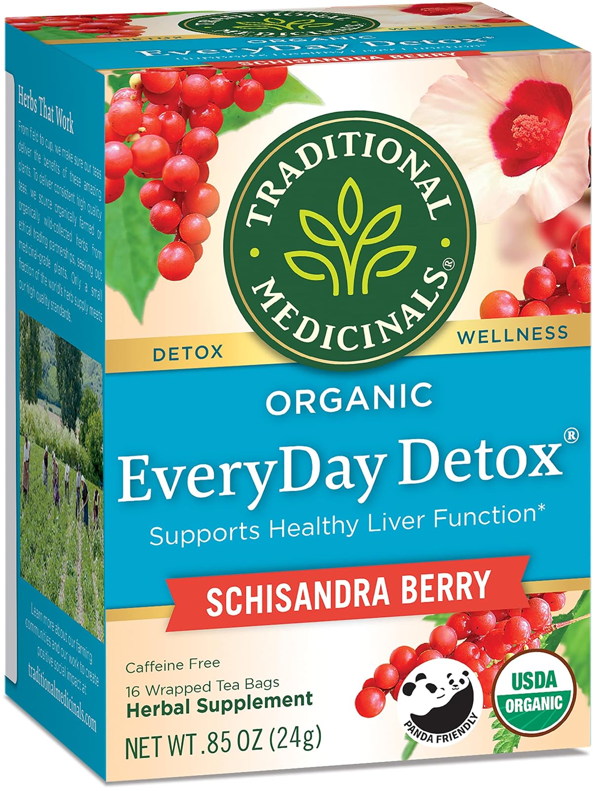 Soothing herbal tea for digestion