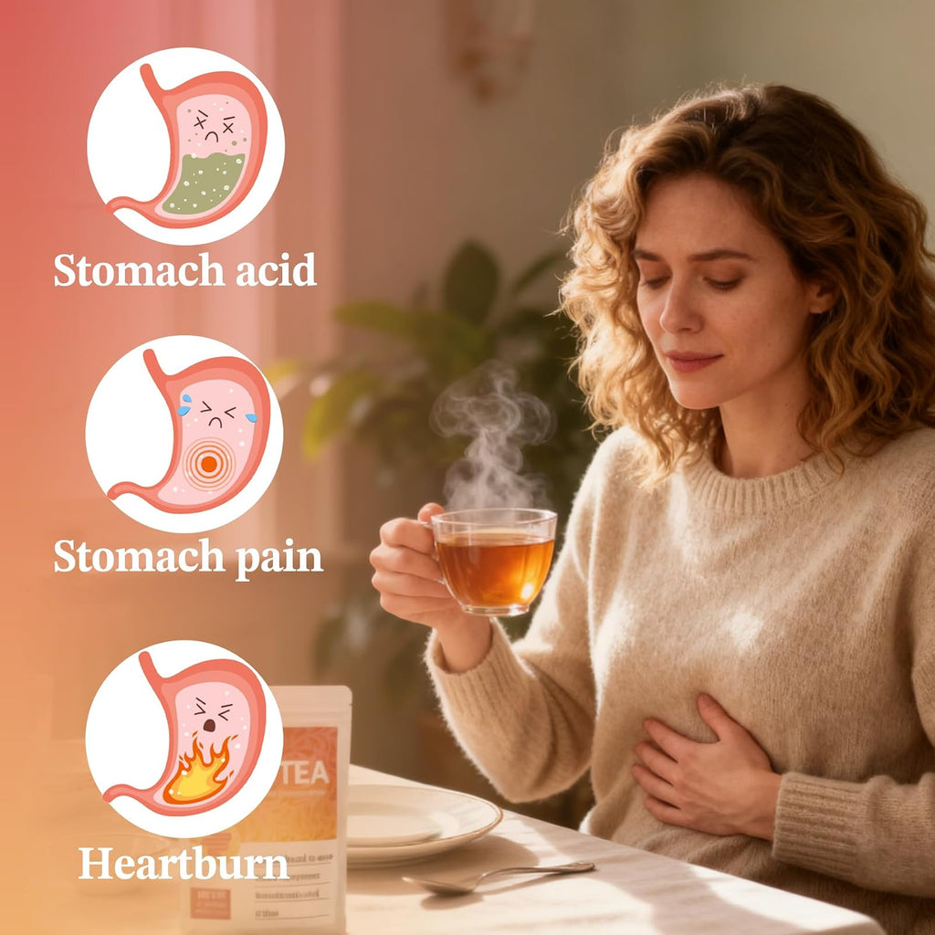 soothing herbal tea for heartburn