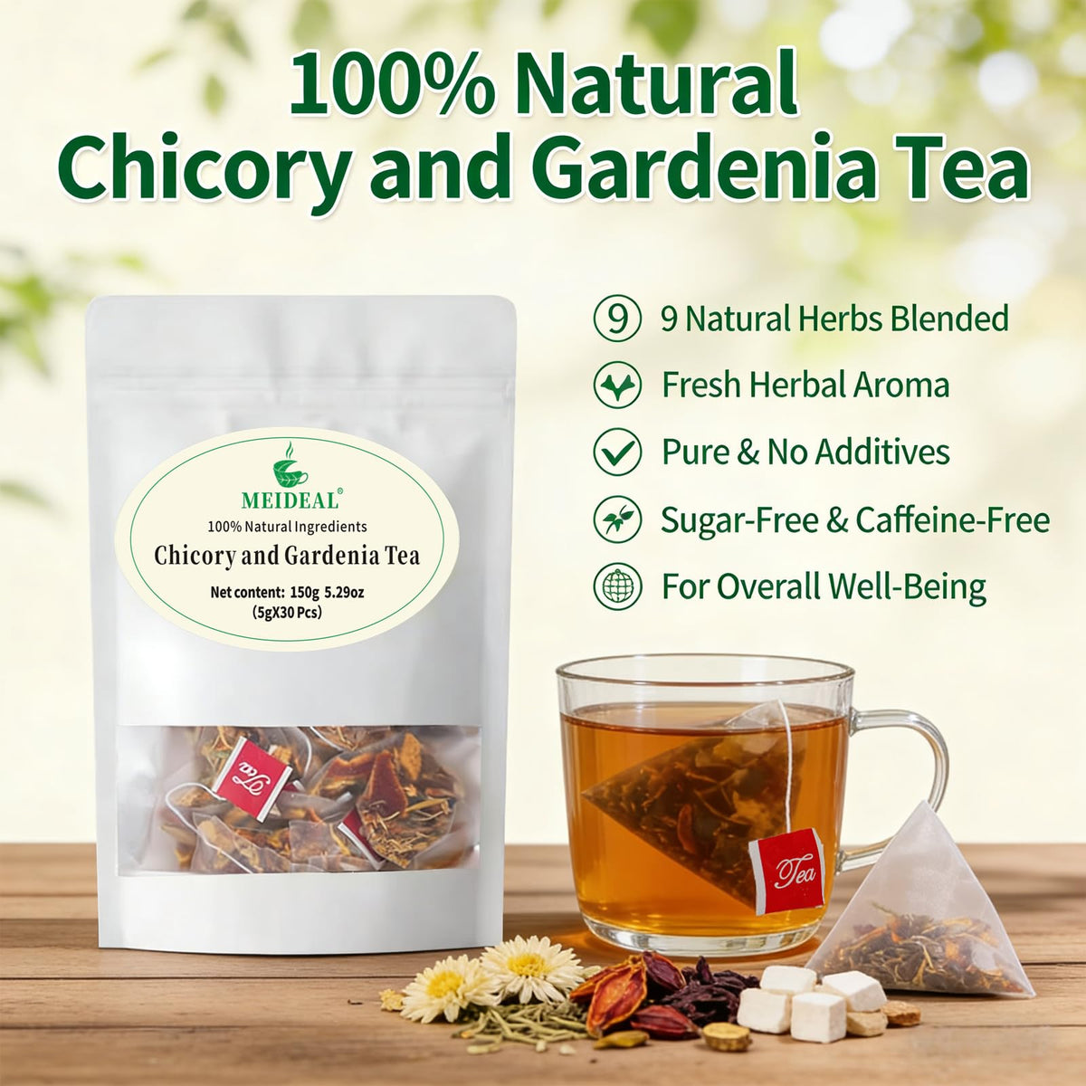 Soothing herbal tea for relaxation