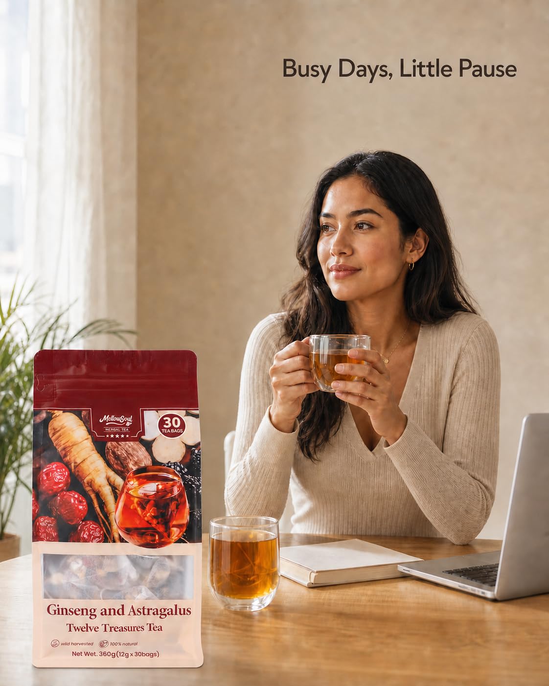 soothing herbal tea for relaxation