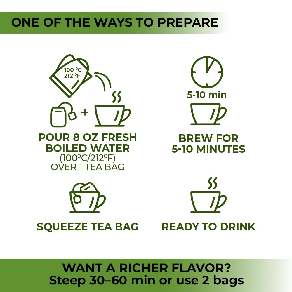 Soothing herbal tea for relaxation