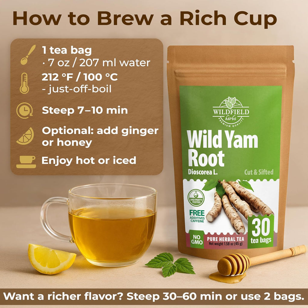 Soothing herbal tea for relaxation