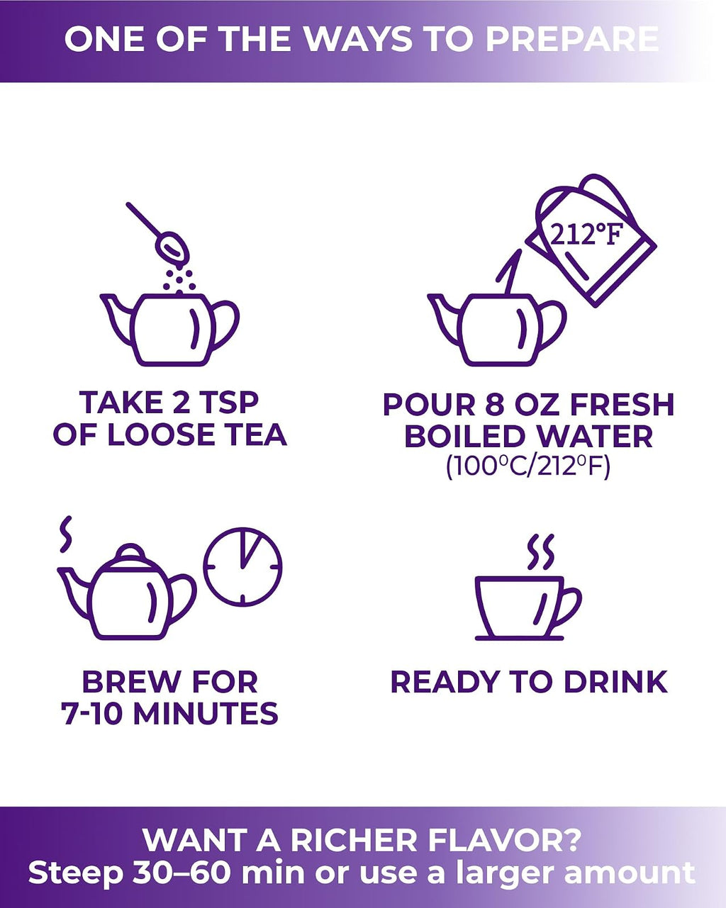 Soothing herbal tea for relaxation