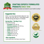 soothing herbal tea for respiratory health