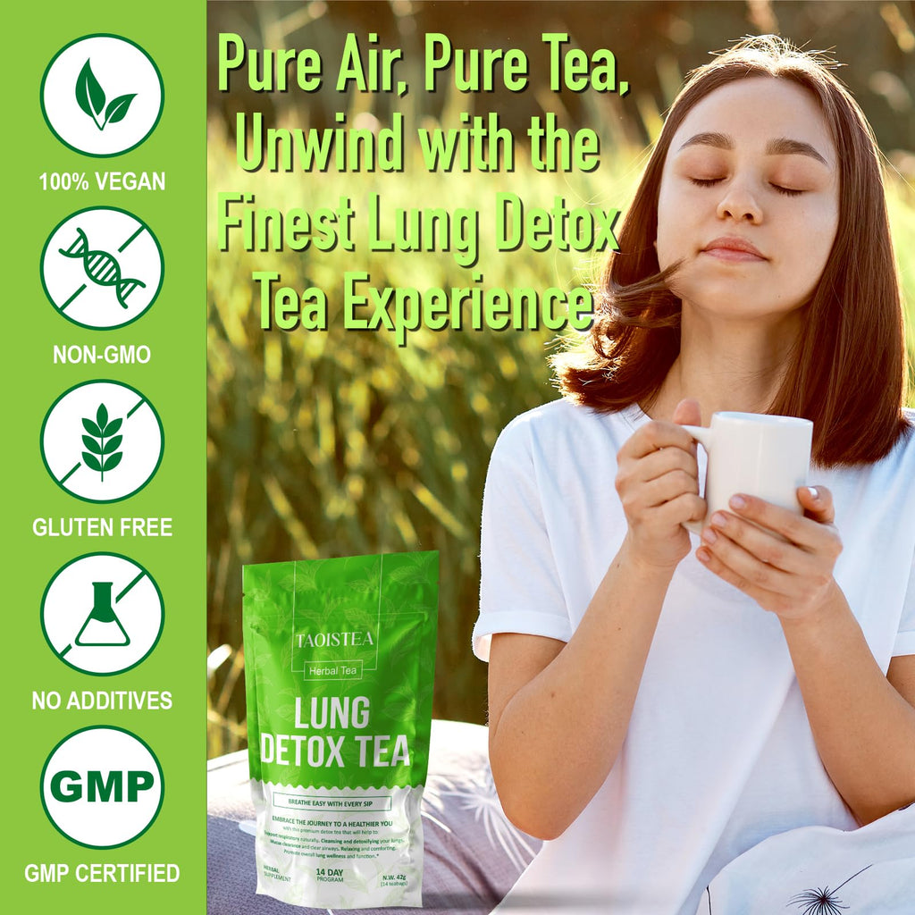 soothing herbal tea for respiratory health