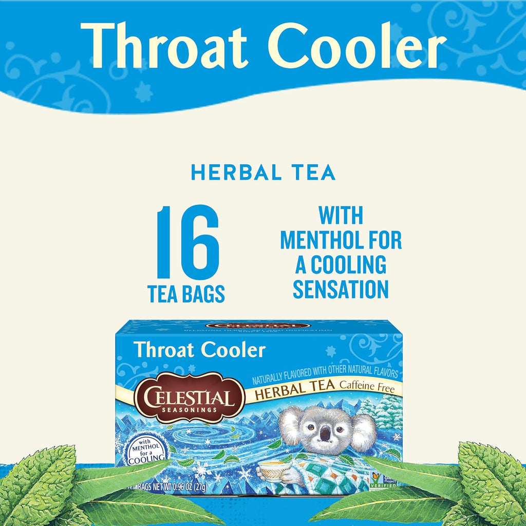 soothing herbal tea for throat relief