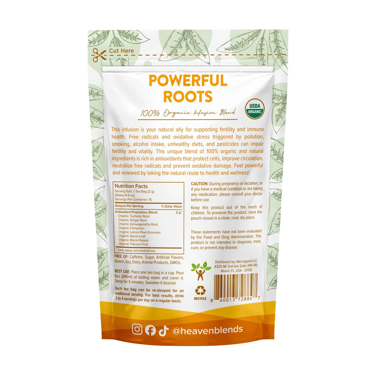 soothing herbal tea for wellness