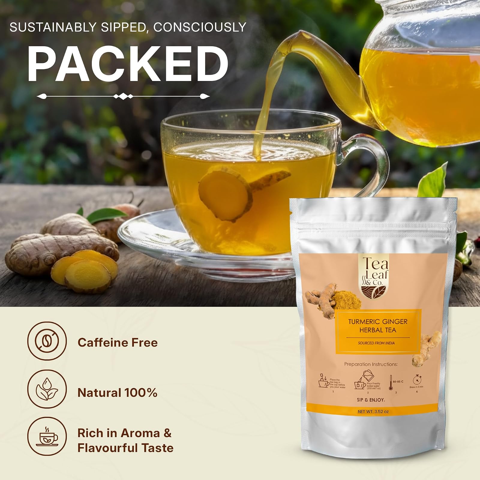 soothing herbal tea for wellness