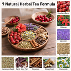soothing herbal tea with 30 teabags