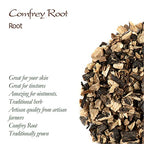 soothing herbal tea with comfrey root