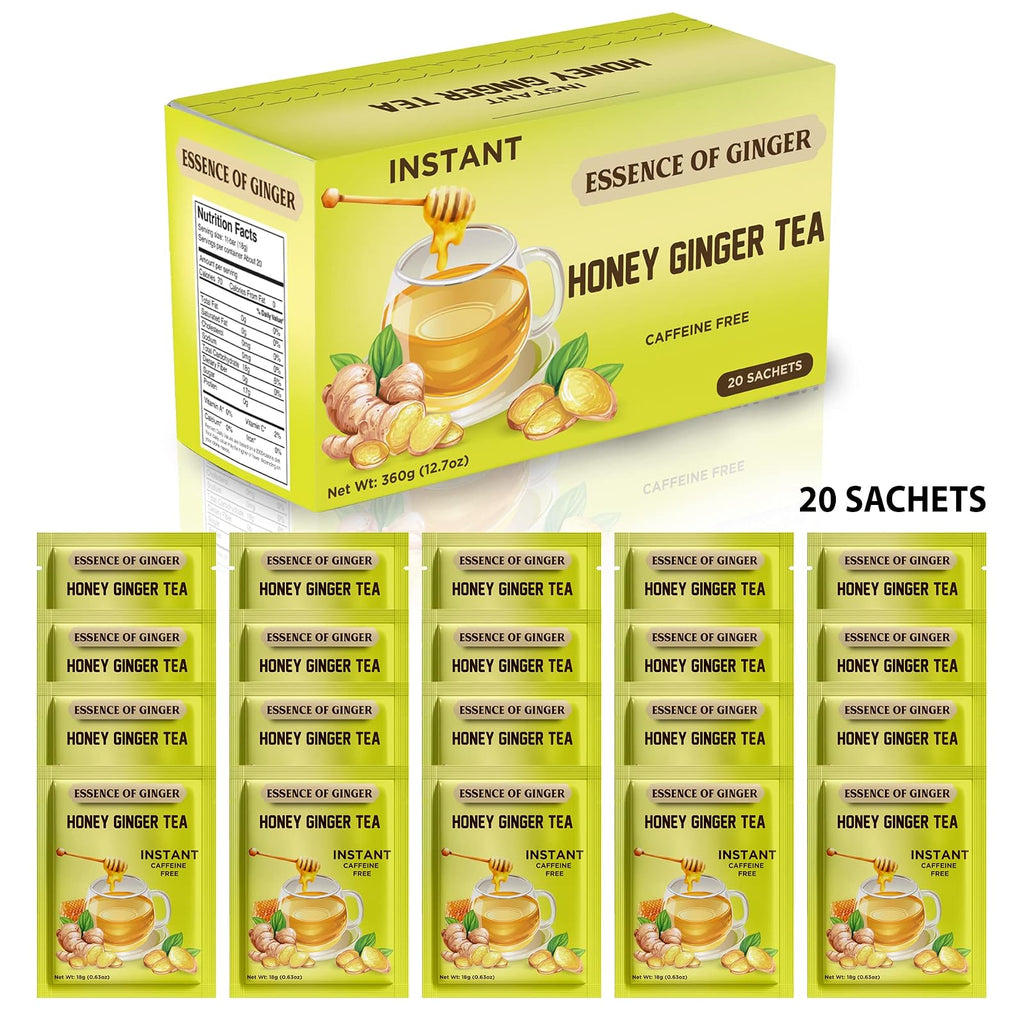 soothing herbal tea with ginger