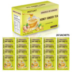 soothing herbal tea with ginger