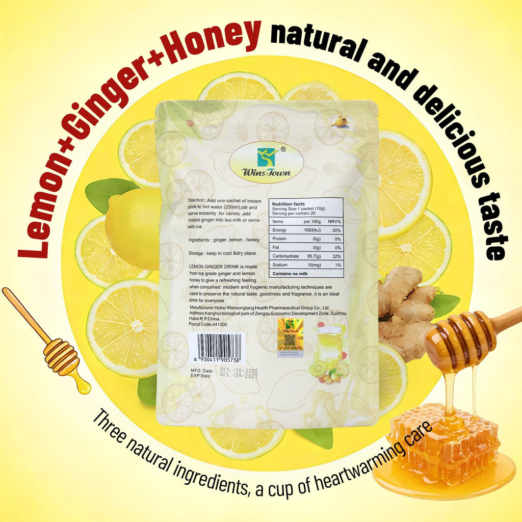 soothing herbal tea with honey
