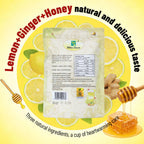 soothing herbal tea with honey