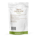 soothing herbal tea with oatstraw